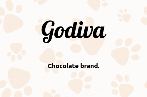 Godiva 🐶 - Dog Name Meaning & Popularity | PupNames.com™