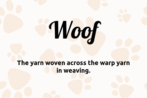 Woof 🐶 - Dog Name Meaning & Popularity | PupNames.com™