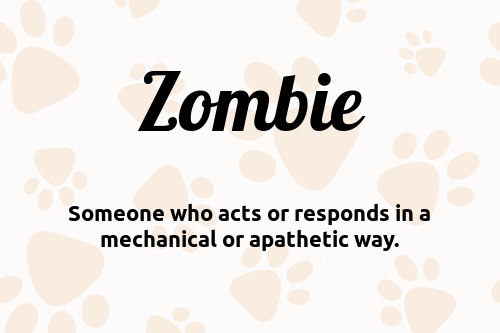 Zombie 🐶 - Dog Name Meaning & Popularity | PupNames.com™